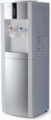 Характеристики Кулер AEL LD-AEL-47, напольный, электронный, «push» - кран, белый/серебристый ...