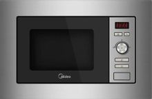 Микроволновая печь Midea AG820BJU-SS, встраиваемая, 20л, 800Вт ...