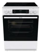 Электрическая плита Gorenje GECS6C70WC, стеклокерамика, без крышки ...
