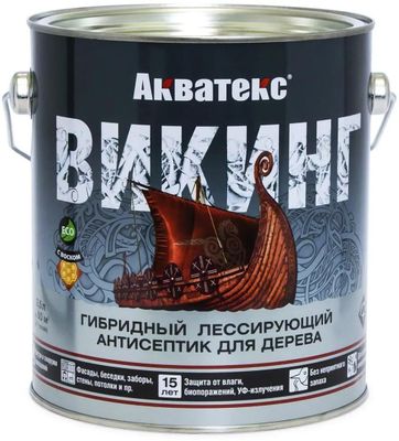 Антисептик АКВАТЕКС Викинг, орех, 2.5л [80262] – купить в Ситилинк ...
