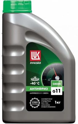 Обзор товара антифриз Lukoil G11 зеленый 1л 1кг (227387) (1534517) в ...
