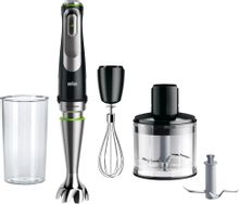 Блендер Braun MQ9135XI, погружной, черный/серебристый – купить в ...