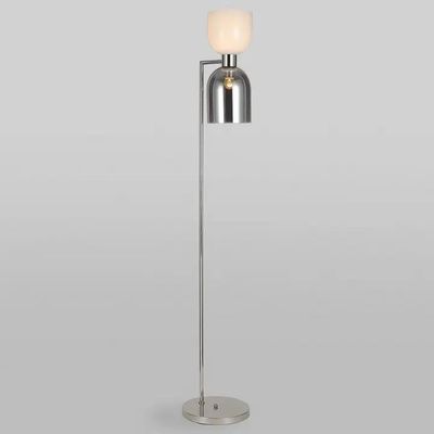 Торшер Eurosvet Tandem 01085/2 60Вт никелевый/белый – купить в Ситилинк ...