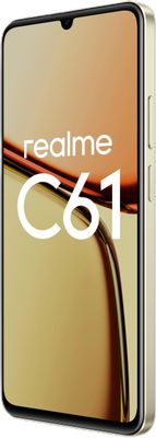 Характеристики Смартфон REALME C61 8/256Gb, RMX3930, золотой (2047017 ...