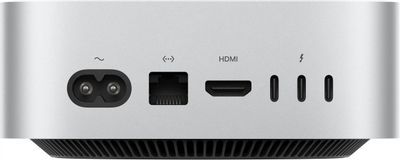 Компьютер Apple Mac mini A3238 Apple M4 10 core, 16ГБ, 256ГБ(SSD), Apple, macOS, серебристый ...