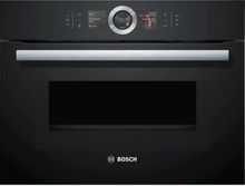 Духовой шкаф Bosch Serie 8 CMG676BB1, черный – купить в Ситилинк | 1931054