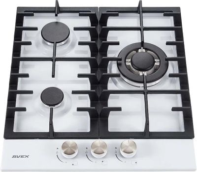 Газовая варочная панель AVEX HS 4532 W, независимая, белый – купить в Ситилинк | 1744846