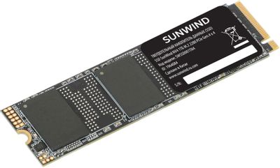 SSD накопитель SunWind NV4 SWSSD001TN4 1ТБ, M.2 2280, PCIe 4.0 x4, NVMe ...