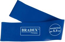 Лента-эспандер Bradex SF 0260 дл.:30см ш.:5см нагр.:5.5кг синий – купить в Ситилинк | 1390937