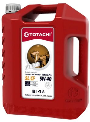 Моторное масло TOTACHI Niro Optima Pro Synthetic, 5W-40, 4л ...