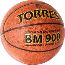 Характеристики Мяч баскетбольный TORRES Bm900, универсальный, 5-й ...