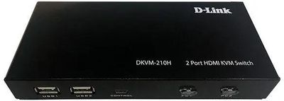 Переключатель D-Link DKVM-210H – купить в Ситилинк | 1422340