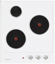 Электрическая варочная панель Simfer H45E03W016, электрическая, независимая, белый – купить в ...