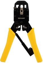 Инструмент обжимной Rexant (12-3442) для RJ-45/RJ-12/RJ-11 желтый – купить в Ситилинк | 2029182