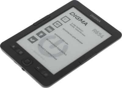 Характеристики Электронная книга Digma R654, 6", графит (1066716 ...