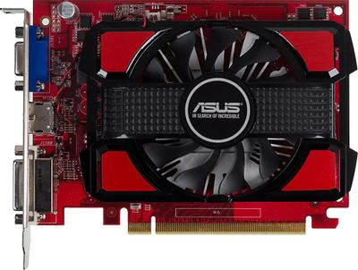 Видеокарта ASUS AMD Radeon R7 250 R7250-OC-2GD3 2ГБ DDR3, OC, Ret ...