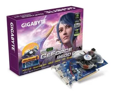 Характеристики Видеокарта GIGABYTE NVIDIA GeForce 9600 GT 512МБ DDR3 ...