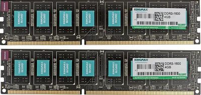 Характеристики Оперативная память Kingmax NANO DDR3 - 2x 4ГБ 1600МГц ...