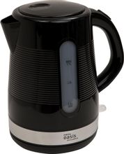 Чайник электрический OASIS K-1PB, 2200Вт, черный – купить в Ситилинк | 1935353