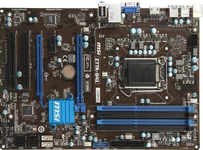 Обзор товара материнская плата MSI Z77A-G41, LGA 1155, Intel Z77, ATX ...