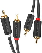 Характеристики Кабель UGREEN AV104, 2хJack 3.5 (f) - 2хJack 3.5 (f), 3м ...