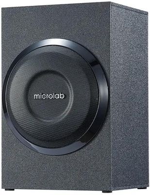 Колонки Microlab M-110, 2.1, черный – купить в Ситилинк | 1993499