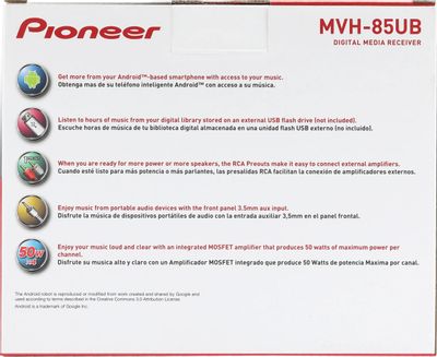 Автомагнитола Pioneer MVH-85UB – купить в Ситилинк | 1869571