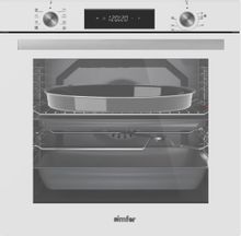 Духовой шкаф Simfer B6EC68122, стекло белое – купить в Ситилинк | 1886495