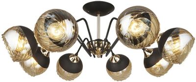 Характеристики Люстра WEDO LIGHT 66594.01.69.08, 8 х , черный/шампань ...