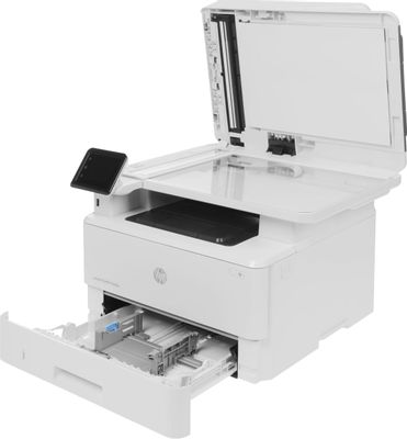 МФУ лазерное HP LaserJet Pro 4103fdw черно-белая печать, A4, белый ...