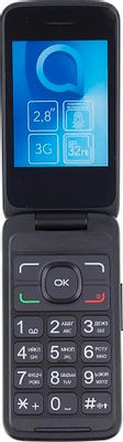 Сотовый телефон Alcatel 3025X, серебристый(Б/У) – купить в Ситилинк ...