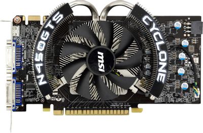 Видеокарта MSI NVIDIA GeForce GTS 450 1ГБ GDDR5, Ret [n450gts cyclone ...