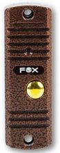 Видеопанель Fox FX-CP7, цветная, накладная, медный – купить в Ситилинк ...