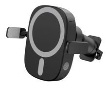 Держатель Wiiix CW-38V-Z магнитный, беспроводная зарядка, черный – купить в Ситилинк | 1930878