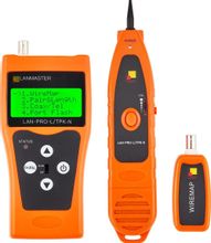 Характеристики Кабельный тестер LanMaster LAN-PRO-L/TPK-N оранжевый, черный (1401492) смотреть в ...