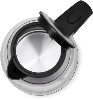 Чайник электрический Vitek VT-7037, 2200Вт, прозрачный и черный – купить в Ситилинк | 2035723