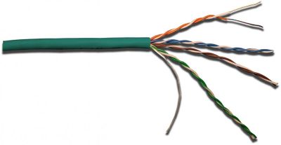 Характеристики Кабель информационный LanMaster кат.5E, 305м, зеленый ...