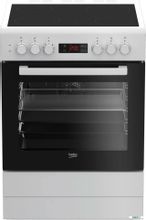 Характеристики Электрическая плита Beko FSM67300GWS, стеклокерамика ...