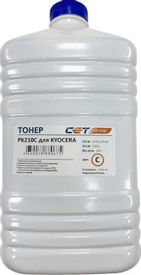 Тонер CET PK210, для Kyocera Ecosys P6230cdn/6235cdn/7040cdn, голубой ...