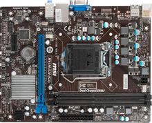 Характеристики Материнская плата MSI H61M-S20 (G3), LGA 1155, Intel H61 ...