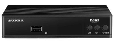 Обзор товара ресивер DVB-T2 Supra SDT-86, черный (392935) в интернет ...