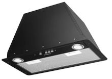 Встраиваемая вытяжка Hyundai HBB 6035 BK, управление кнопочное, черный ...