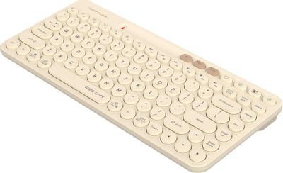Клавиатура A4TECH Fstyler FBK36C AS, USB, Bluetooth/Радиоканал, бежевый ...
