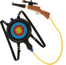 Характеристики Набор НАША ИГРУШКА Бластер водяной-рюкзак Мишень [685-18 ...