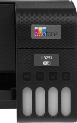 МФУ струйное Epson L3251 цветная печать, A4, с СНПЧ, черный [c11cj67409 ...