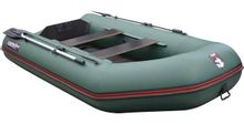 Лодка моторно-гребная HUNTERBOAT Хантер 290 Л, надувная, зеленый ...