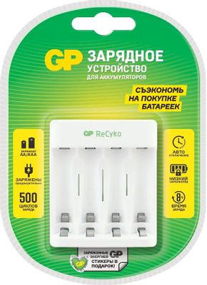 AA/AAA Зарядное устройство GP E411CS-2CR1 – купить в Ситилинк | 1971517