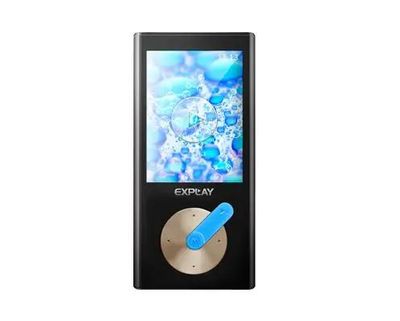 Характеристики MP3 плеер Explay M24 flash 4ГБ черный/голубой (805765 ...