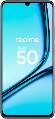 6.74" Смартфон REALME Note 50 4/128Gb, RMX3834, IPS, 90Гц, 5000мAч, голубой – купить в Ситилинк ...