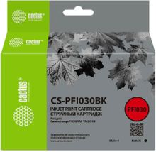 Картридж Cactus CS-PFI030BK, PFI-030BK, черный пигментный / CS-PFI030BK ...